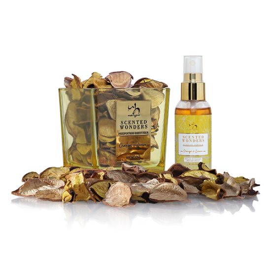 Scented Wonders Potpourri Diffuser - Orange & Lemon | WB by Hemani ...